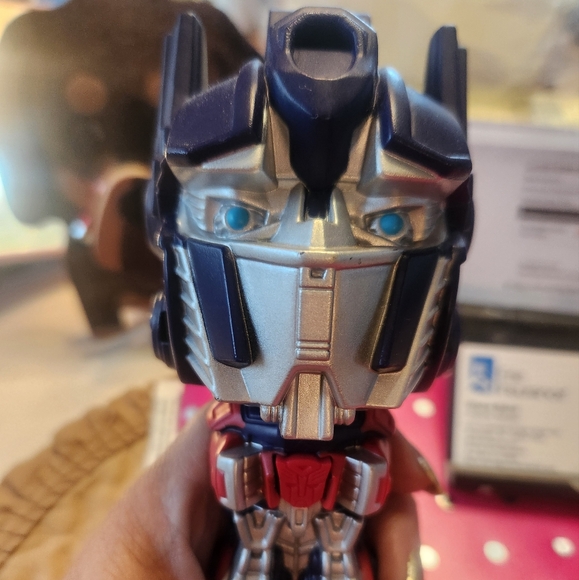 burger king | Toys | Transformers Blue And Silver Action Figure Burger ...